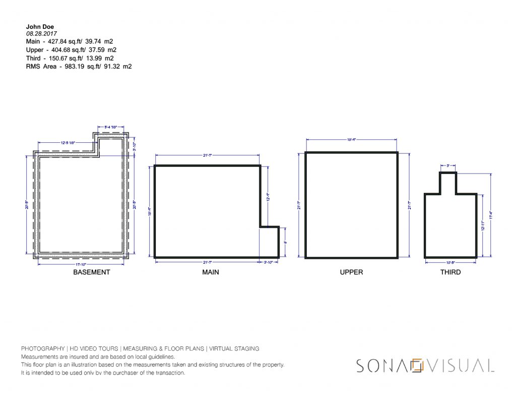 Real Estate Residential Measuring Services RMS | Sona Visual